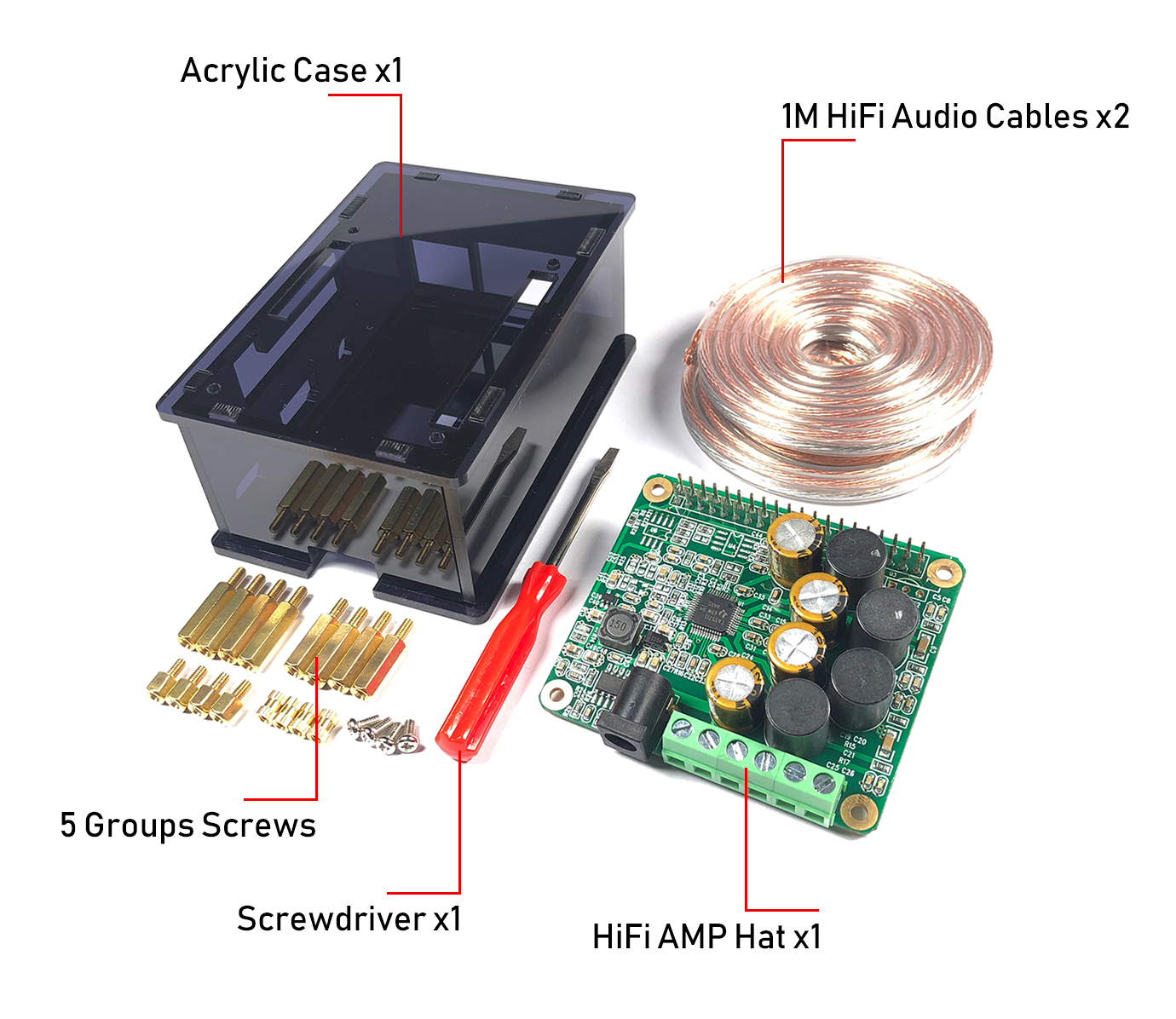 Raspberry_Pi_HiFi_AMP_HAT_25W_Class-D_Power_Amplifier_TAS5713_Expansion ...