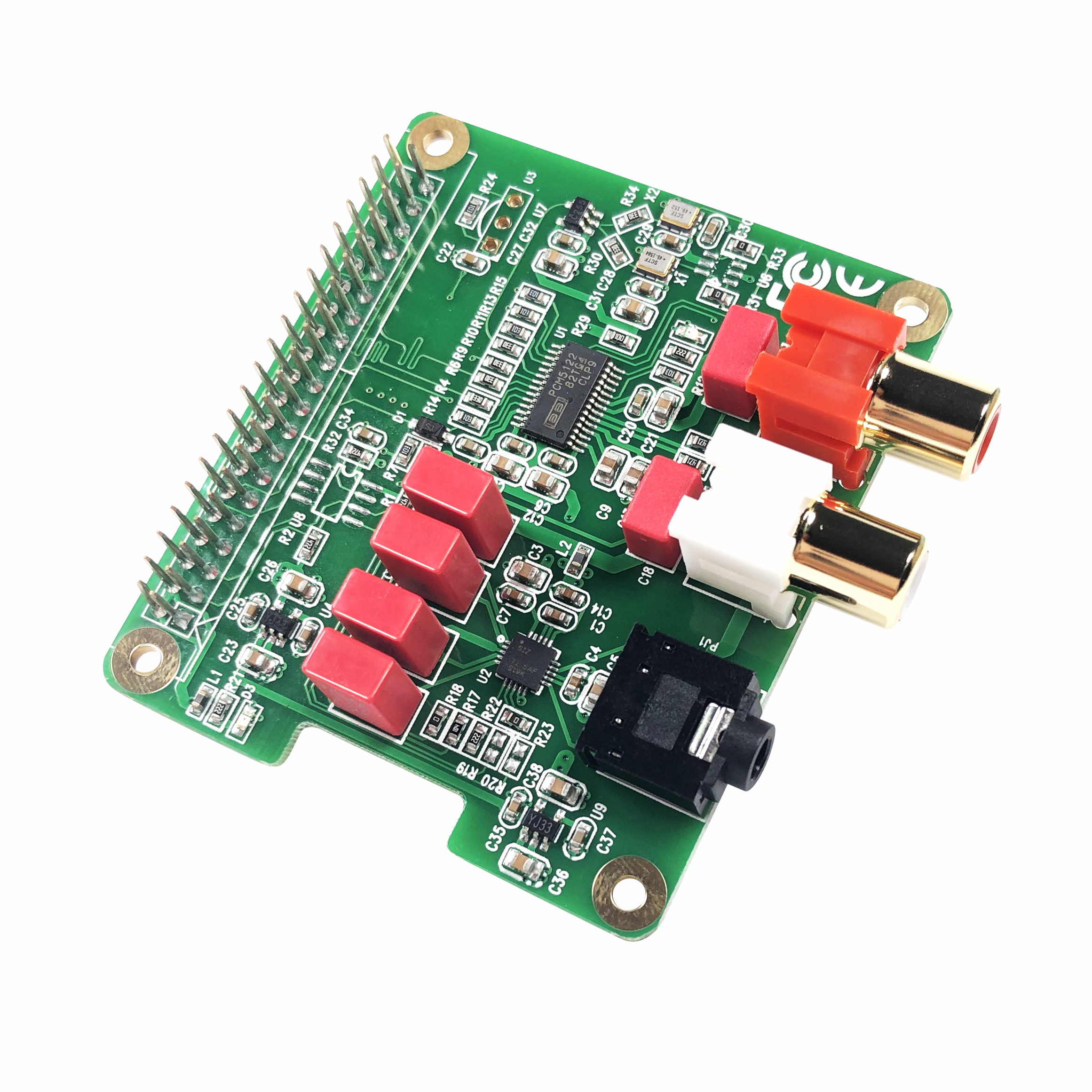 Raspberry_Pi_HiFi_DAC_HAT_PCM5122_HiFi_DAC_Audio_Card_Expansion_Board ...